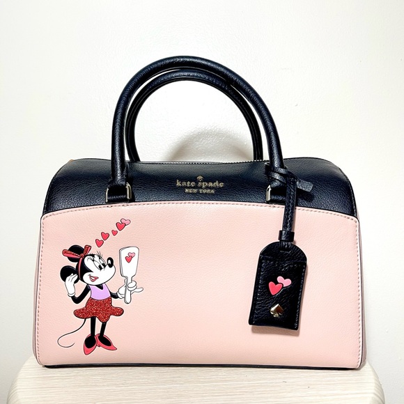 kate spade | Bags | Kate Spade Minnie Mouse Medium Duffle Purse | Poshmark